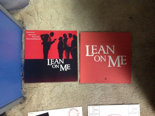 LEAN ON ME SOUNDTRACK Promo POSTER 12x12 Perforated album Cd morgan ...