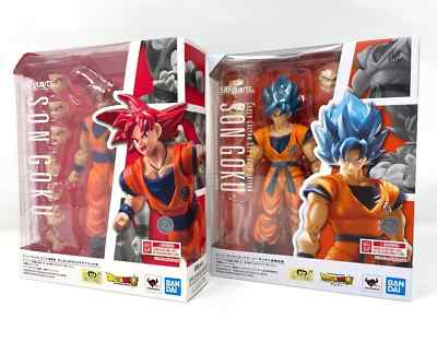 S.H.Figuarts Dragon Ball Super Saiyan God Son Goku & Super Saiyan Son ...