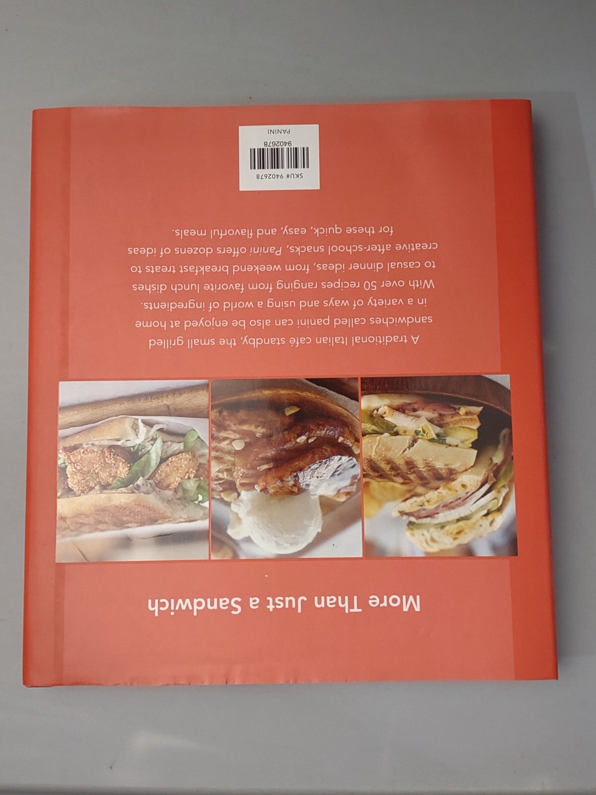 PANINI BY MELANI BARNARD COOKBOOK HARD COVER 013024 - 6724 | eBay