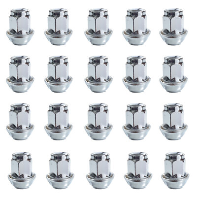 20 Radmuttern M14x1,5 für Ford Galaxy S-Max (WA6) Edge (SBF) Kegelbund ...