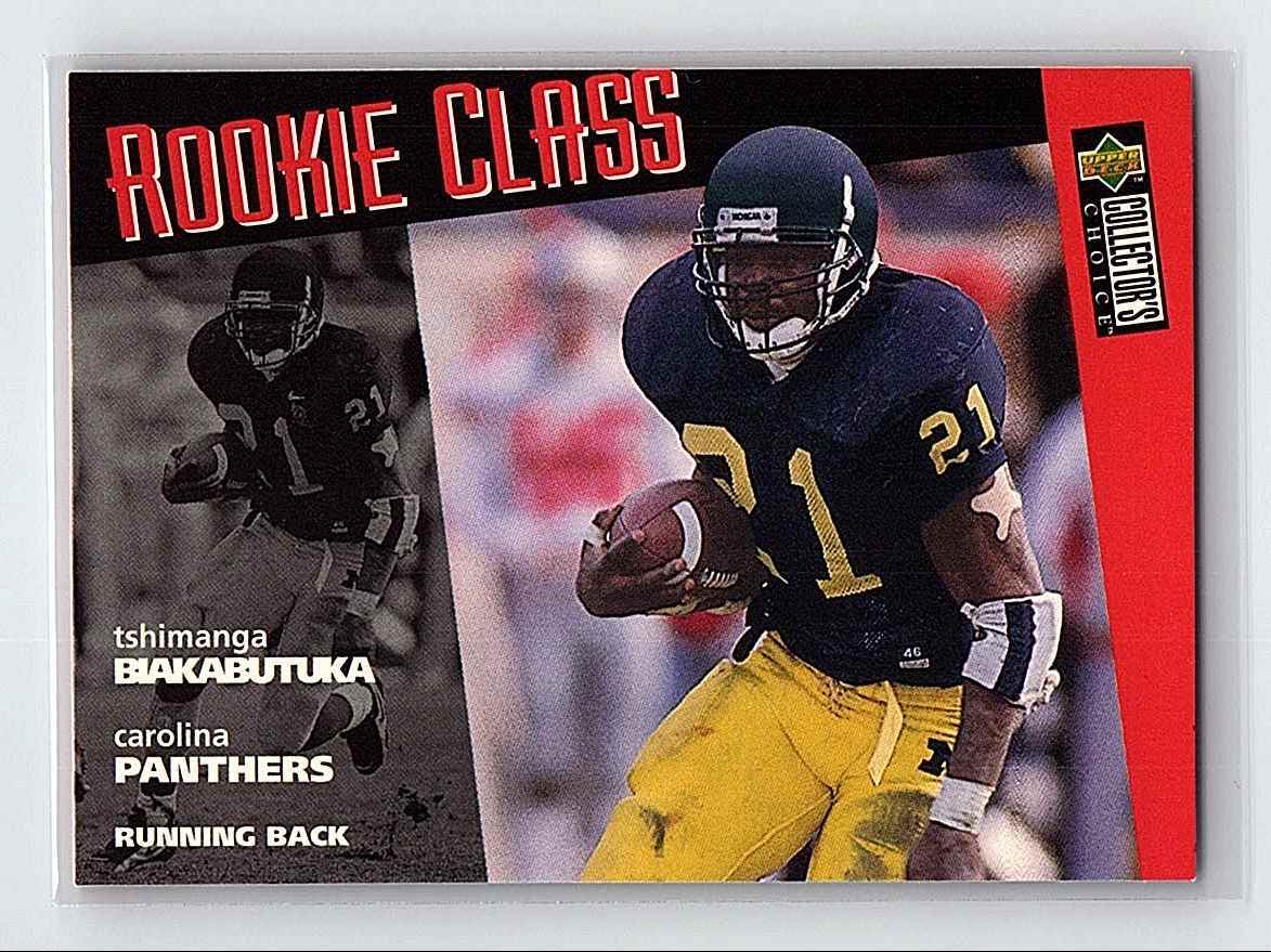 1996 Rookie Class Tim Biakabutuka Rookie Carolina Panthers #7 | eBay