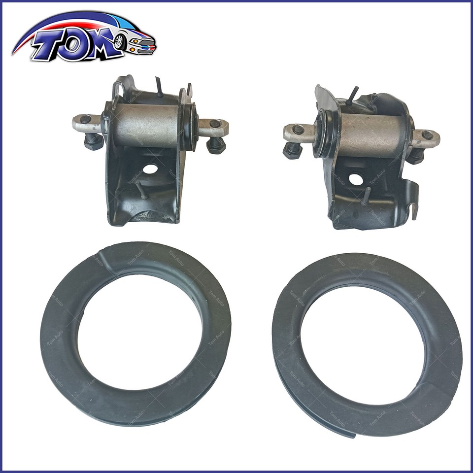 4Pc Spring Seat Saddles Coil Spring Perches Insulator Kit for Ford ...