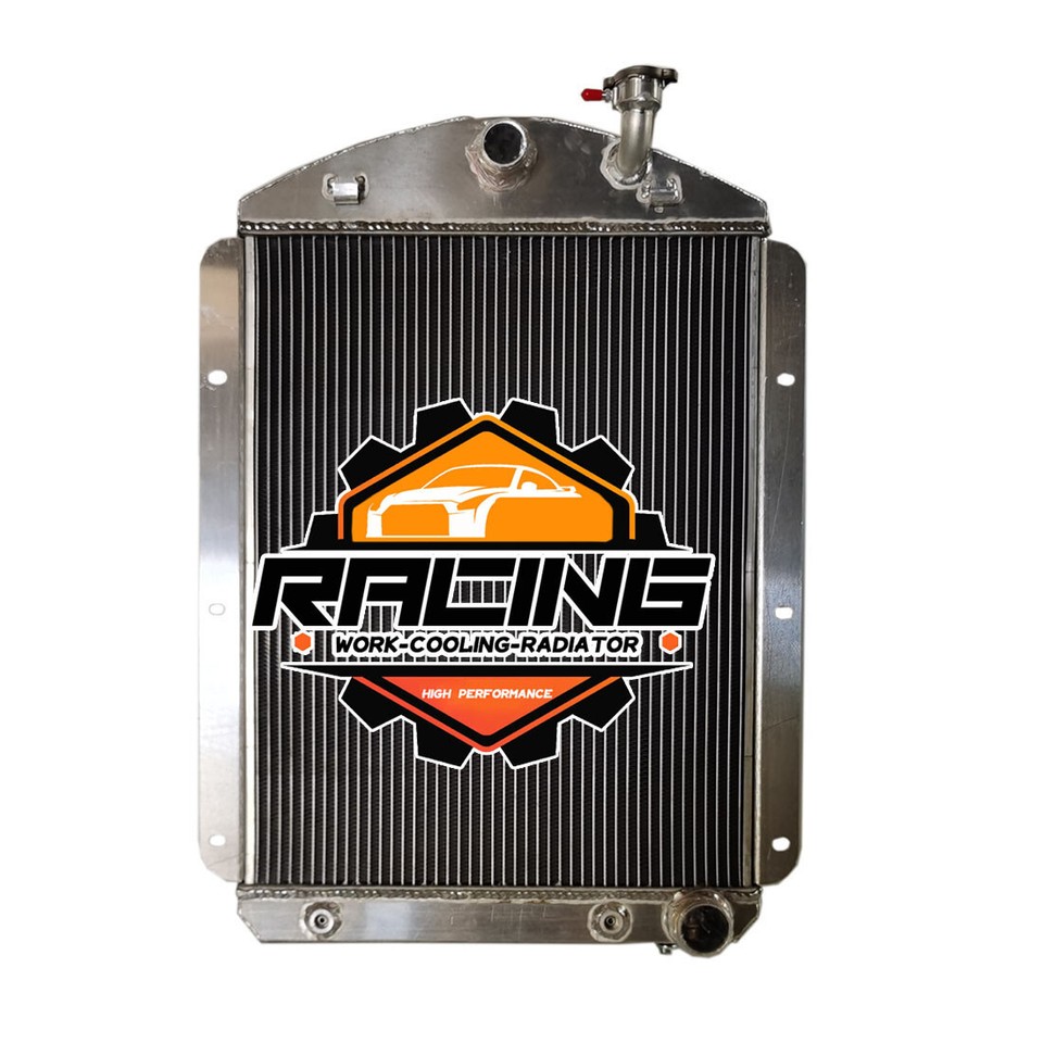 Aluminum Radiator For 1941-1946 1942 1943 1945 Chevy Pickup Truck V8 ...