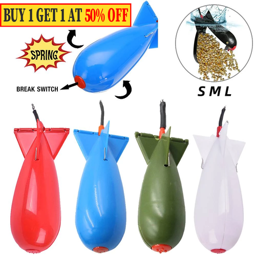 Spomb Carp Fishing Spod Bomb Bait Rocket Floats Fishing Feeder Outdoor ...
