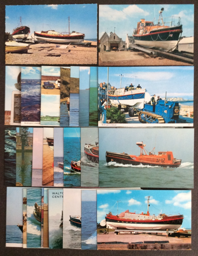Lifeboats - 30 coloured postcards, circa 1960's to 2010's | eBay UK