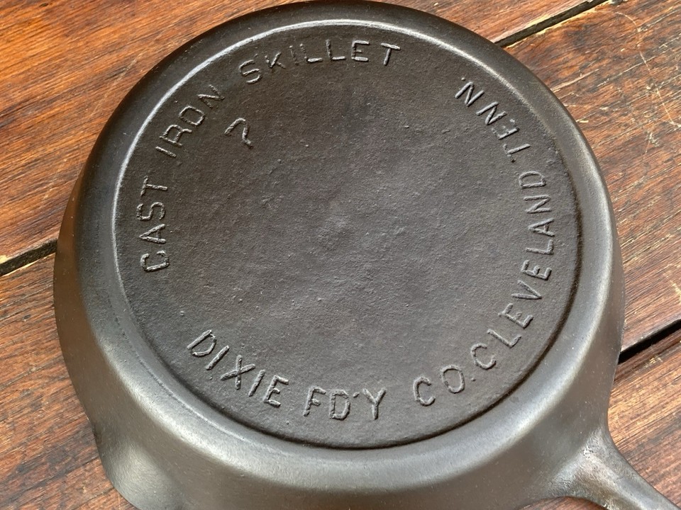 Dixie Foundry #7 Cast Iron Skillet Made In Tennessee | eBay
