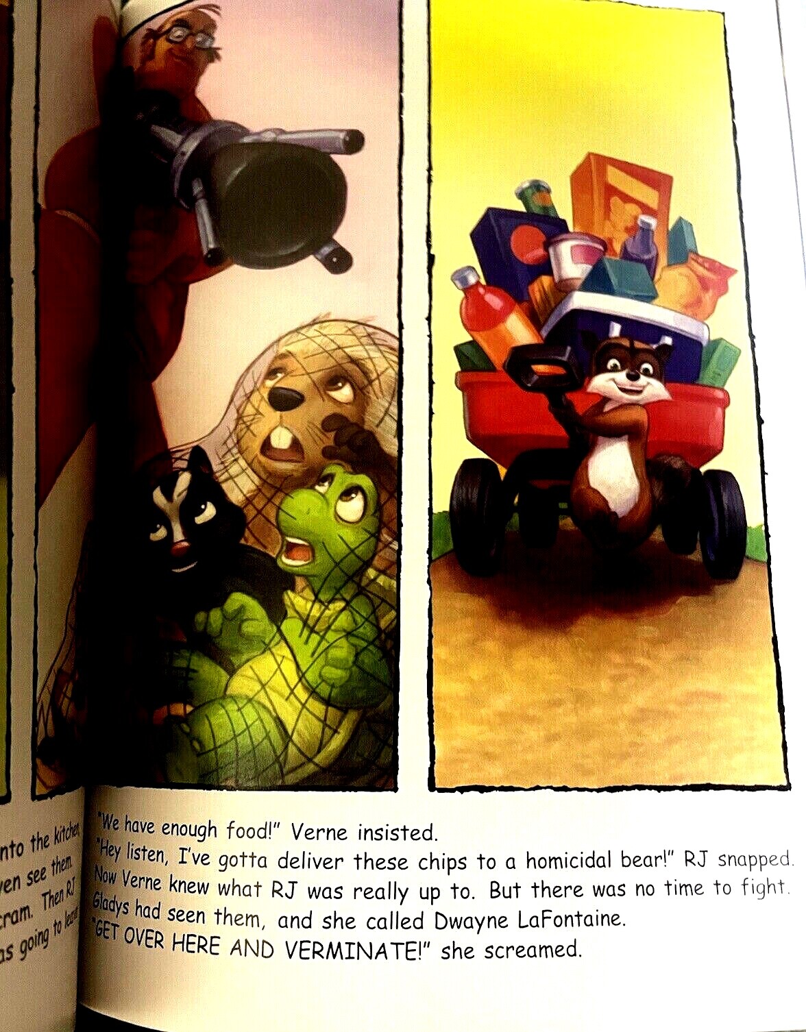 DreamWorks Over the Hedge Movie Storybook For Kids Sarah Durkee 2006 ...