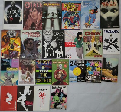 TPB Lot Event Comics, Dead@17, Concrete, Flashpoint, Chew (22x) | eBay