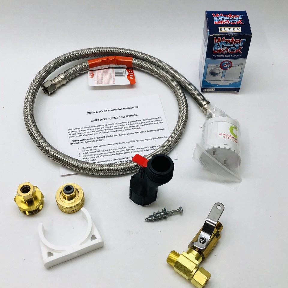ELTEK WATER BLOCK SAFETY FLOW KIT 4C WITH FLOOD BUZZ PRO | eBay