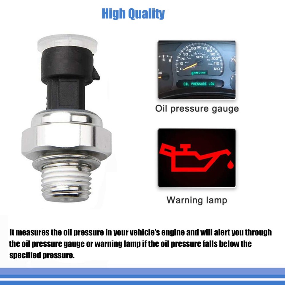 Oil Pressure Sending Unit Sensor For Chevy Silverado GMC Sierra 1500 ...