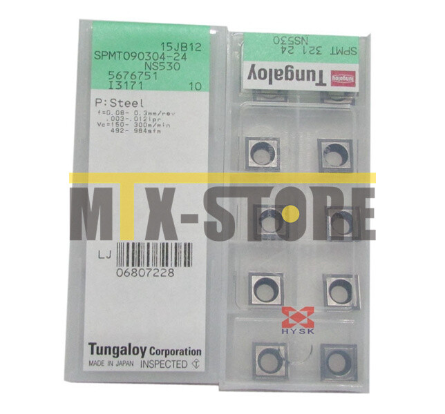 10pcs/box New Toshiba CNC Blade SPMT090304-24 NS530 | eBay