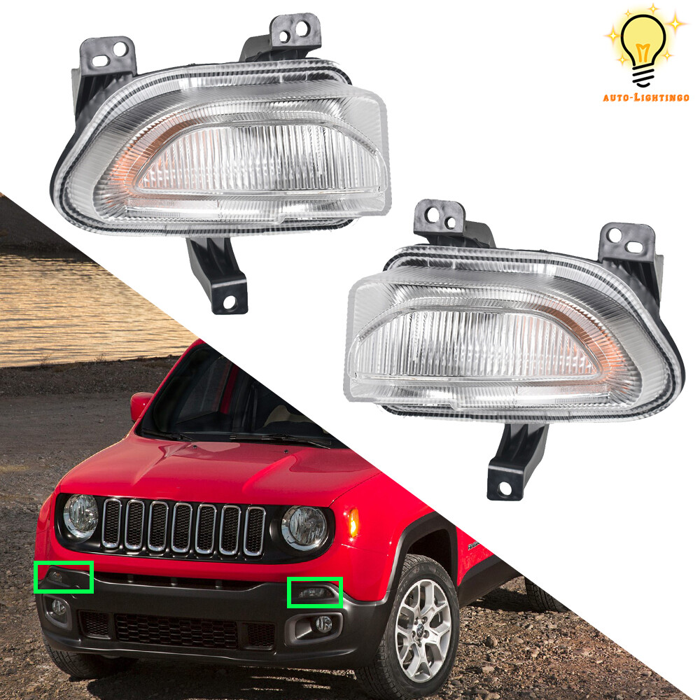 For 2015-2018 Jeep Renegade Left&Right Side Front Park Turn Signal Lamp ...