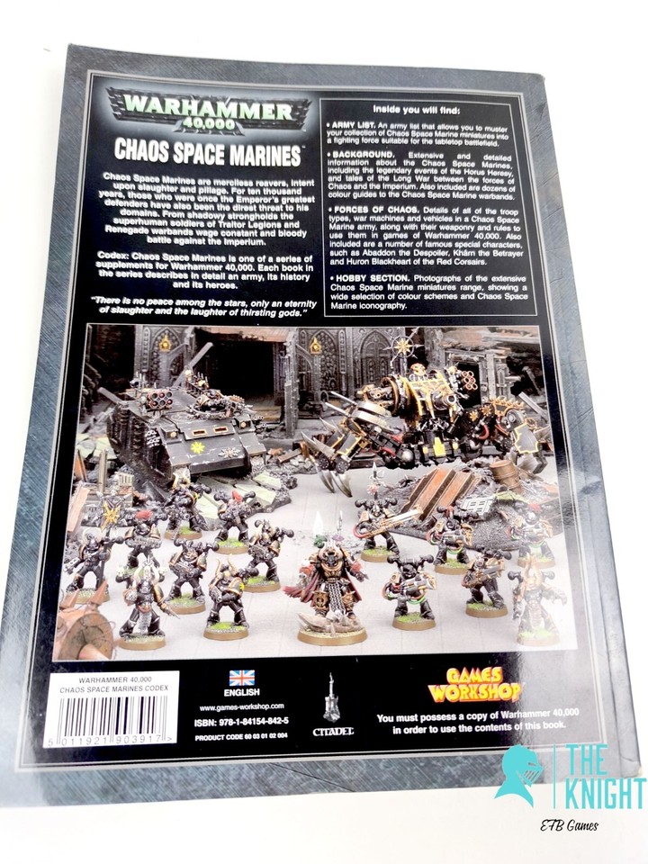 Warhammer 40k Codex Codexes Army Books Multilisting 2nd 3rd 6th ...