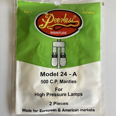Peerless 24-A Mantles 5 packs of 2 (10 mantles) 500 C.P. Style Mantle ...