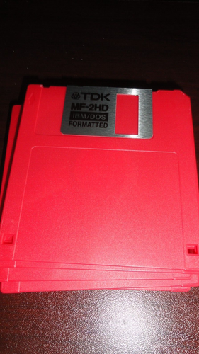 NEW Lot of 5 TDK 3.5" diskettes HD 1.44MB IBM Formatted FREE 1ST Class ...