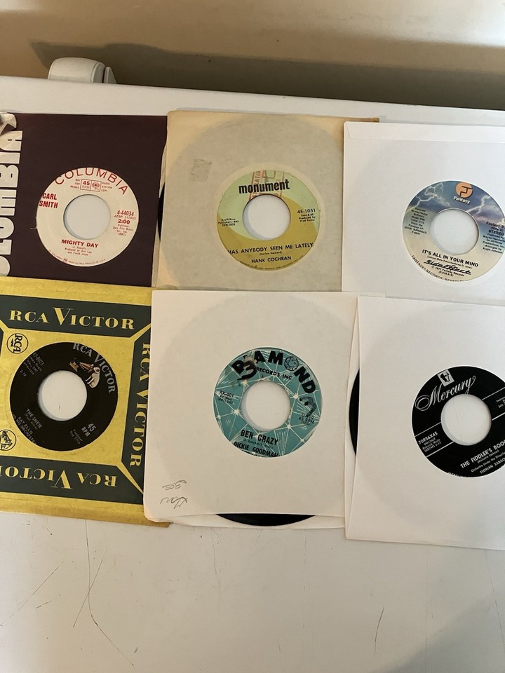 50 Lot Of Great 45’s All Different genres Original Labels 50’s To 80’s ...