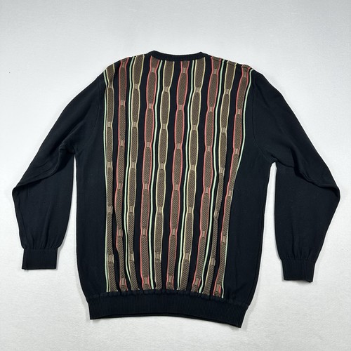 St Croix Shop Cotton Sweater Coogi Style Grandpa Men’s XL Textured | eBay