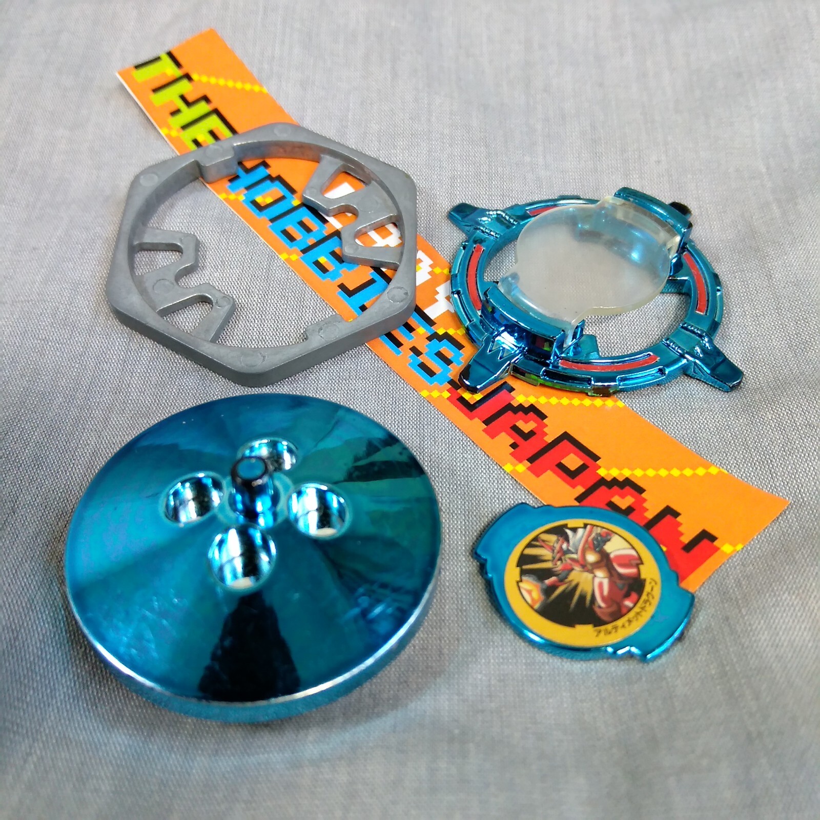 Ultimate Dragoon Blue Mekki - Takara Beyblade RB1 Spin Plated 01 Tyson ...