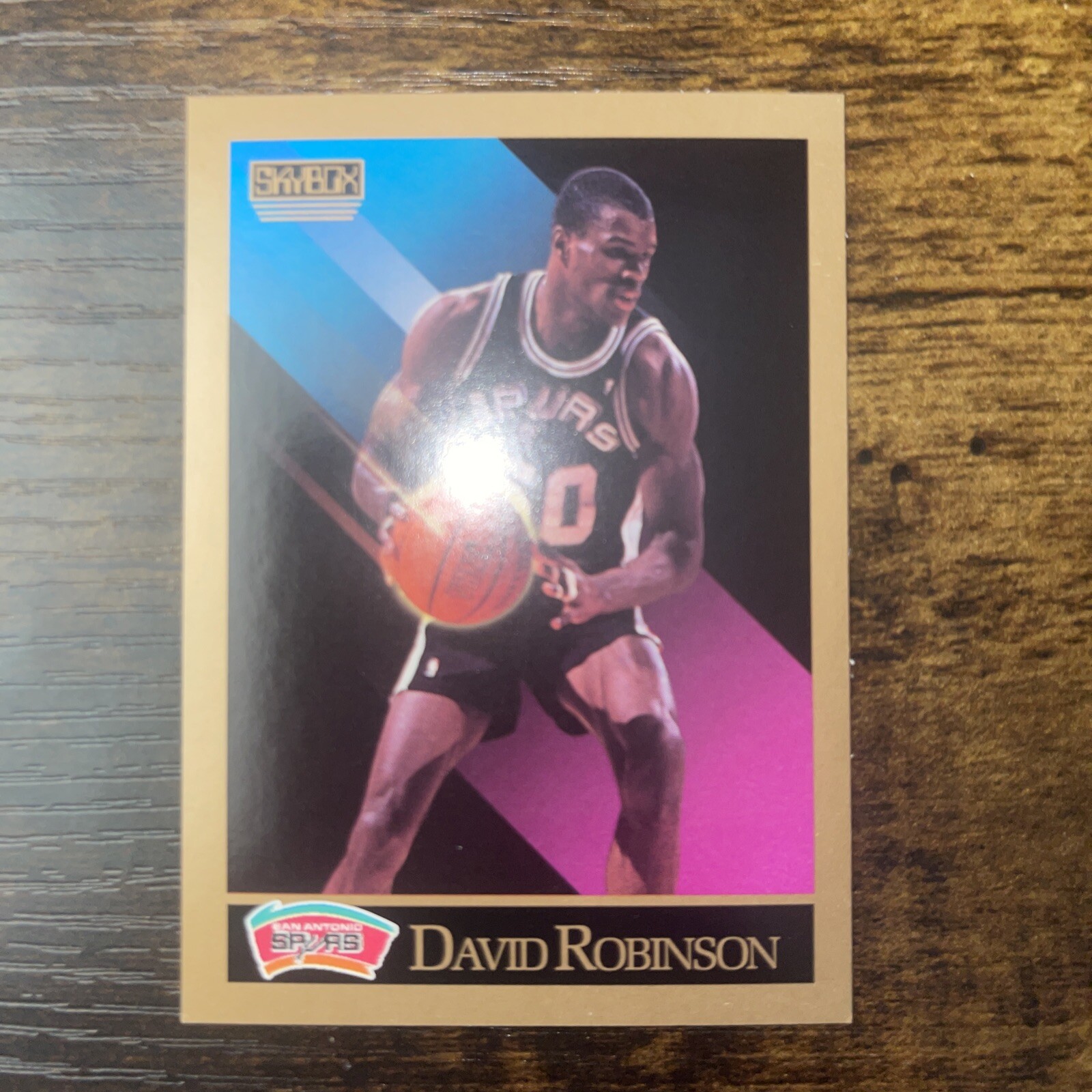 1990-91 SkyBox David Robinson #260 Basketball Card San Antonio Spurs ...