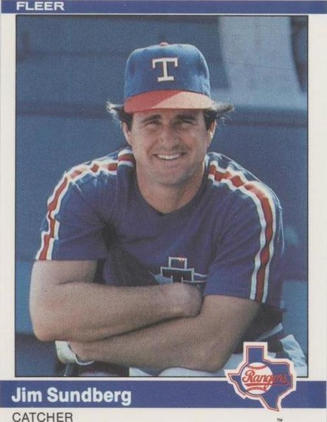1984 Fleer - #431 Jim Sundberg for sale online | eBay