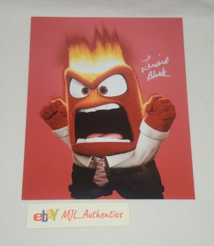 LEWIS BLACK SIGNED AUTOGRAPHED INSIDE OUT ANGER 8x10 PHOTO COA EXACT ...