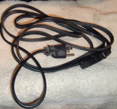 Power Cord Ching Cheng EL-701A, LR-57248, Black 10A 125V, 6ft, E88446 ...