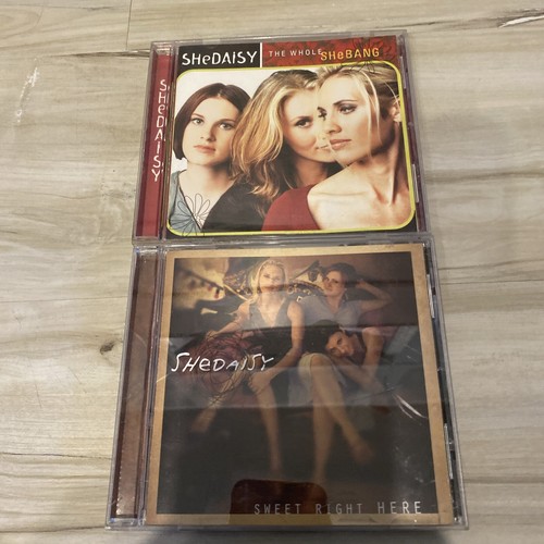 SHeDAISY 2 Near Mint CD LOT Sweet Right Here & The Whole She Bang 💿 ...