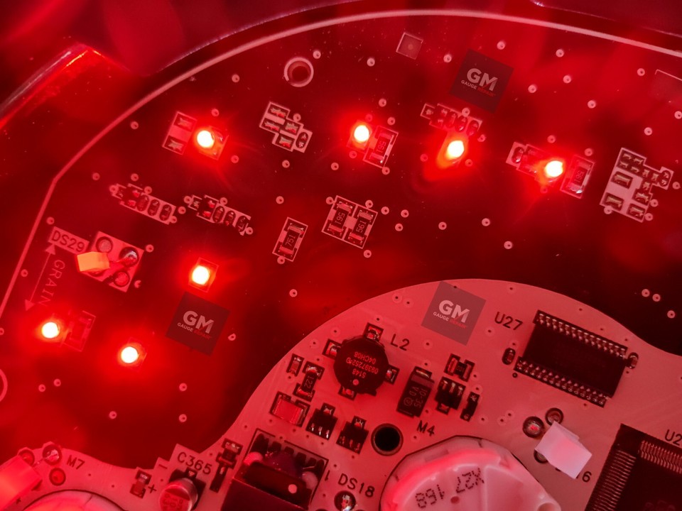 MIL Lights Warning Lights DIY Red LED Kit for GM Gauge Clusters 03 04 ...