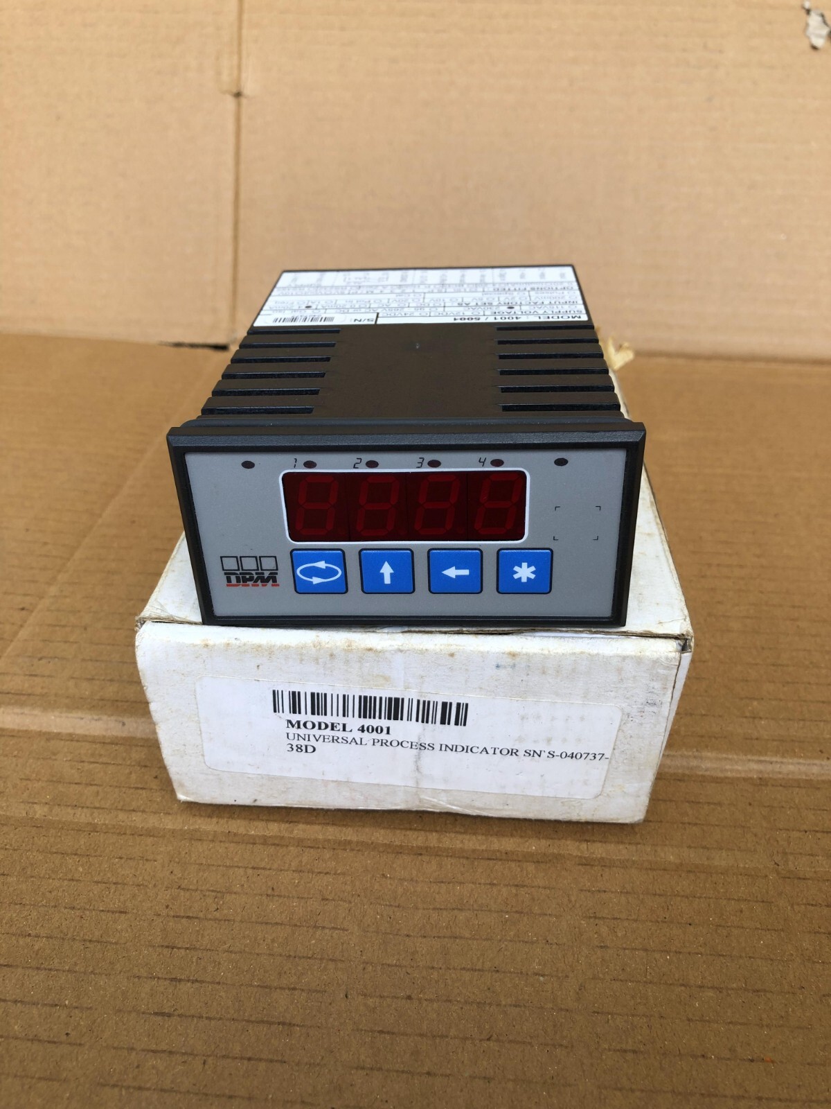 228388 Parts Only DPM 4001 Digital Pressure Indicator 24VDC 4-20mA for ...
