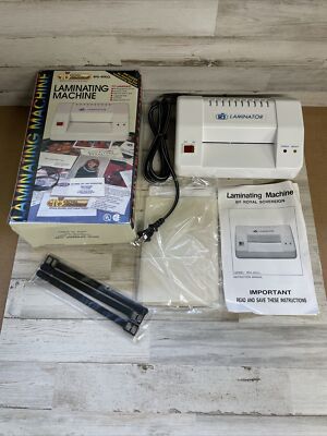 Laminating - Royal Sovereign Laminator