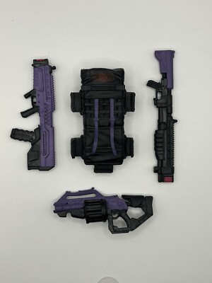 GIJoe Classified Series Twilight Guard Backpack & Weapons Lot Fodder 1/ ...