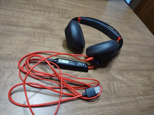 Plantronics C5200 PLT Poly Blackwire USB Wired Headset Headphones | eBay
