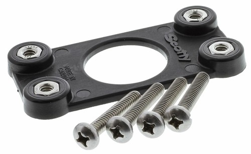 Scotty 241/244 Flush Deck Mount Super Tough Backing Plate Black 441 | eBay