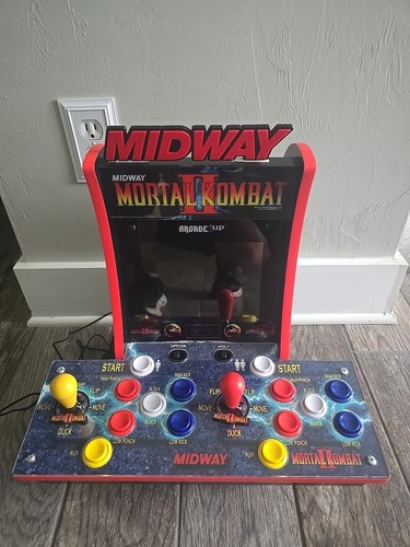 Arcade1up Mortal Kombat II 2 Player Counter-Cade* Counter Top Arcade ...