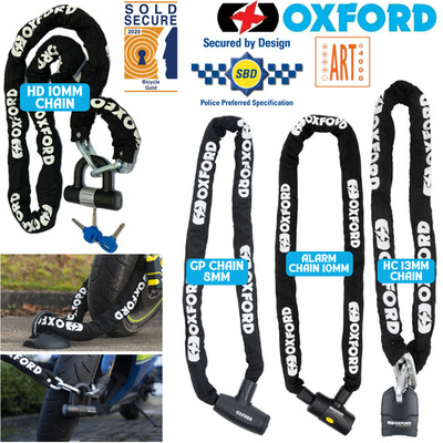 Oxford GP Chain Lock / HD Chain Lock / Hardcore Chain Lock Motorcycle ...