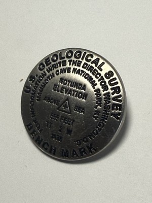 USGS Rotunda Bench Mark – Mammoth Cave National Park KY | eBay