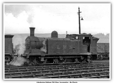 Caledonian Railway 782 Class railroad Train Railway | eBay