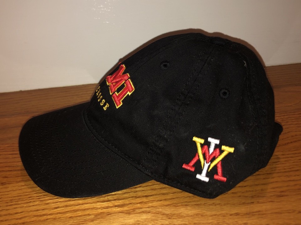 Virginia Military Institute VMI Baseball Cap Black Adjustable Legacy ...