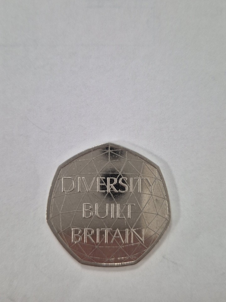 Very Rare Diversity Built Britain 50p Coin 2020. | eBay UK