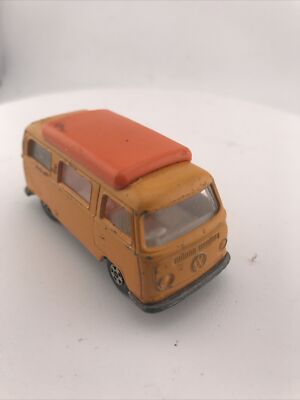 Vintage 1970 Matchbox Superfast 23 VW VOLKSWAGEN CAMPER Van Orange | eBay