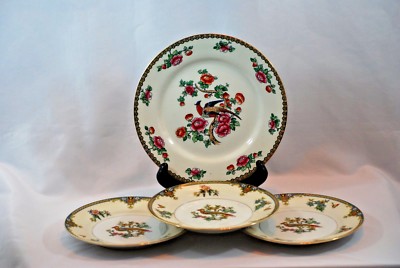 Whieldon Ware Pheasant Noritake Coventry Plates | eBay
