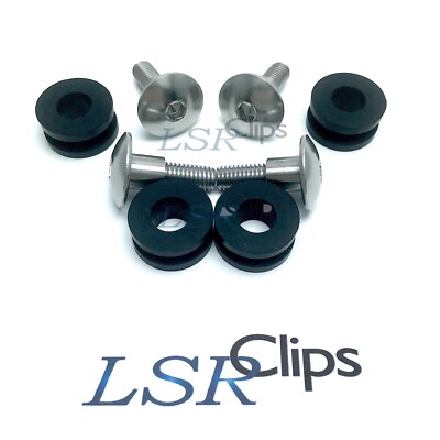 4x Suzuki front mudguard Fairing Rubber Grommet & bolt 09320-09016 ...