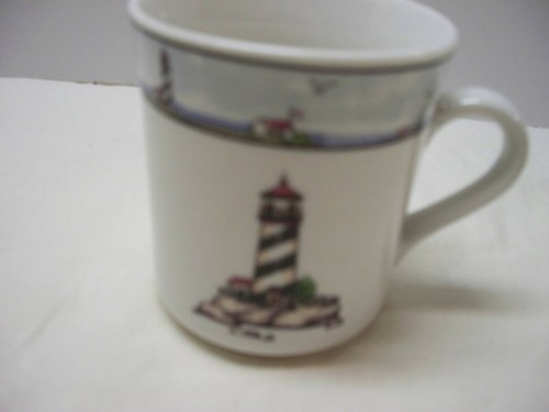 Lighthouse Coffee Cup Mug Totally Today | eBay