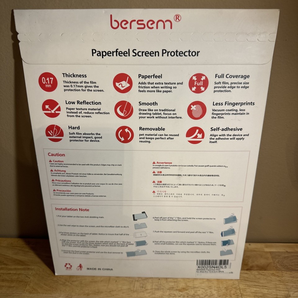 BERSEM SCREEN PROTECTOR - IPAD PRO 12.9 (3RD/4TH GEN) | eBay