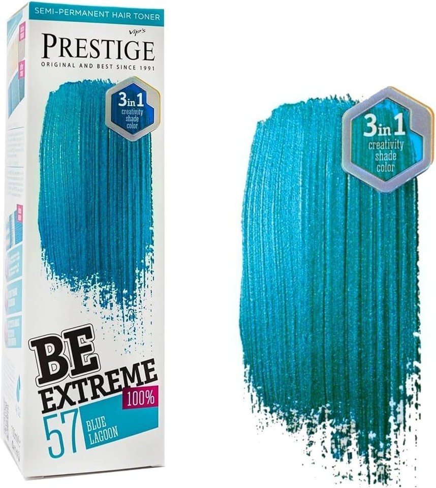 Semi Permanent Hair Toner Be Extreme Color Dye Tint Natural Pink Red ...