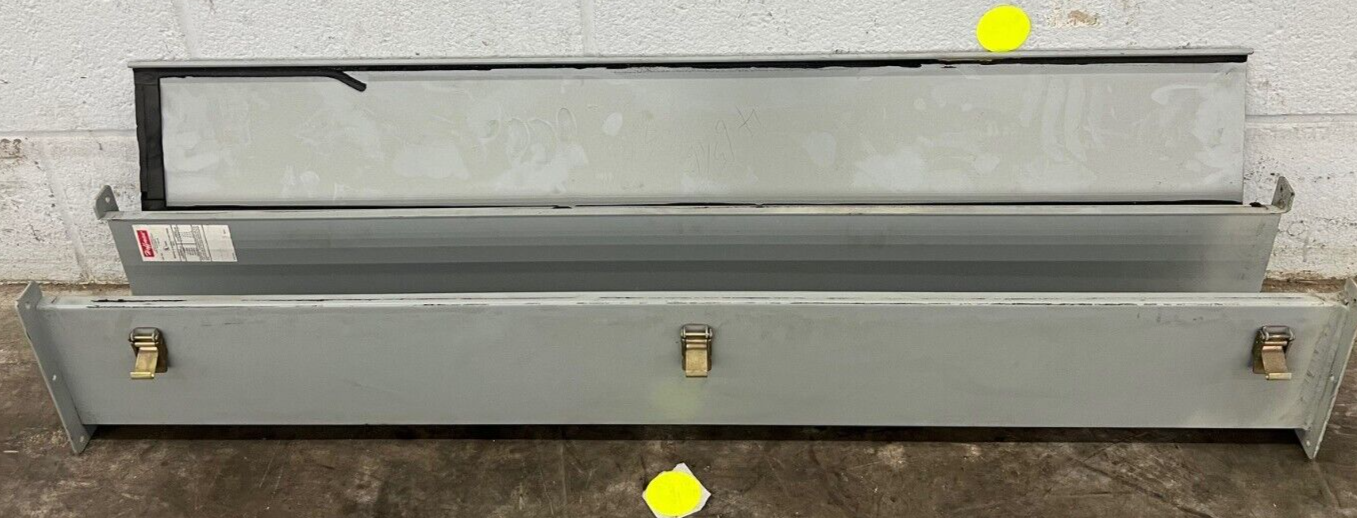 HOFFMAN F66L48 WIREWAY OR AUXILIARY GUTTER 48" X 6" X 6" | eBay