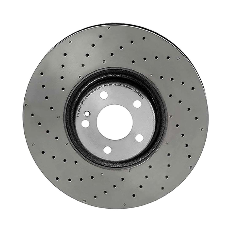 Brembo 2pcs Front Disc Brake Rotor for Mercedes-Benz C43 AMG 2017 2018 ...