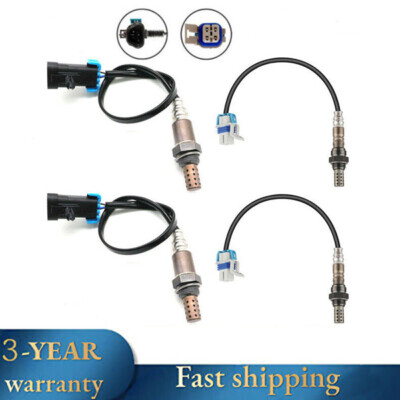 Set Of 4 Oxygen Sensors For Chevrolet Corvette 2005-2007 6.0L 2006 2007 ...