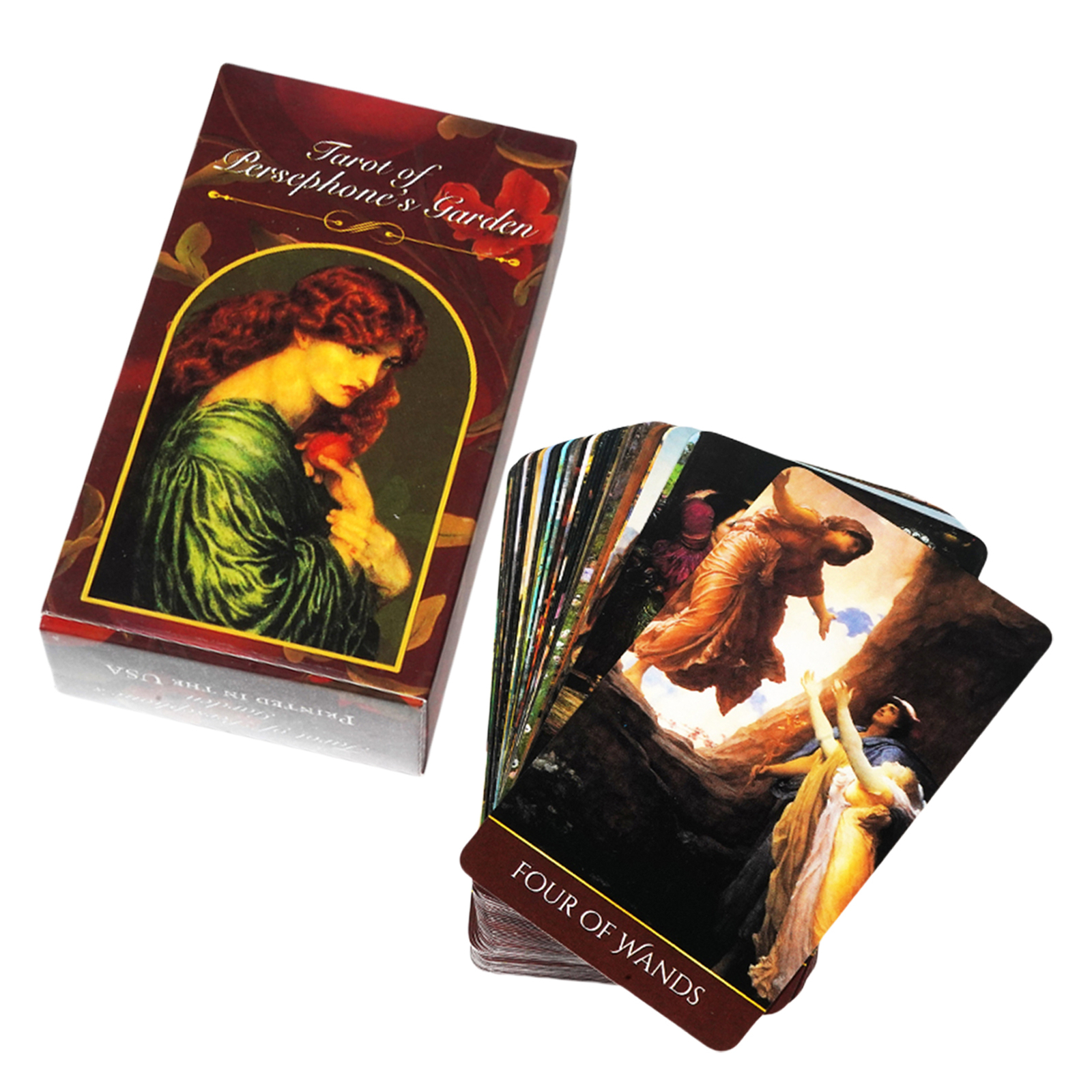 Tarot of Persephone's Garden: 80 Cards Deck English Version Future ...