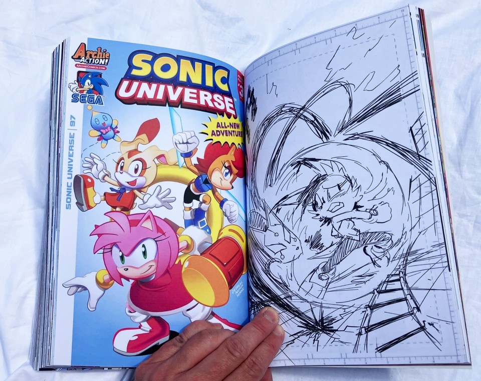 Sonic the Hedgehog Universe Omnibus Archie Comics Collection Issues #79 ...